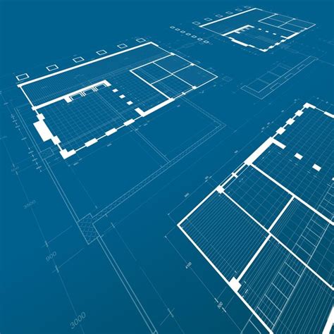 premium photo blueprint architecture design and 3d rendering model my own