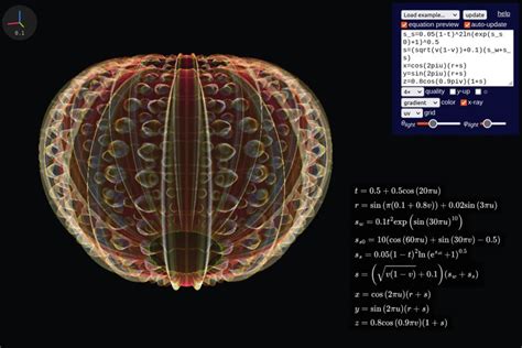 Spirulae Web Based Math Visualization