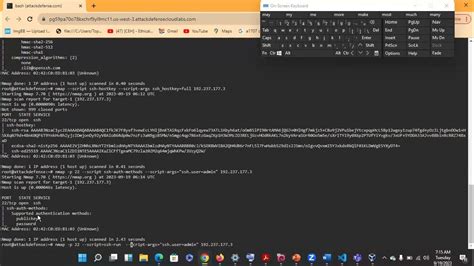 Ssh Enumeration With Nmap Youtube
