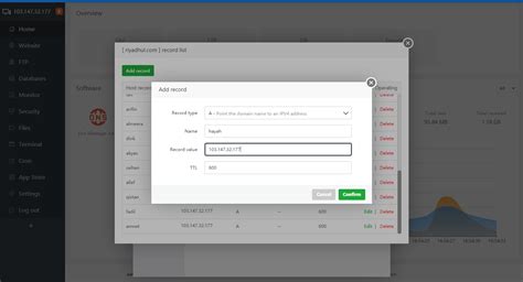 Set Nameservers Aapanel Free Hosting Control Panel One Click Lamplemp