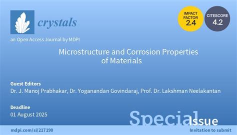 Corrosion Materials Microstructure Electrochemistry Metallurgy