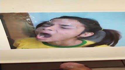 Tribute Cum Porn Girl Open Mouth