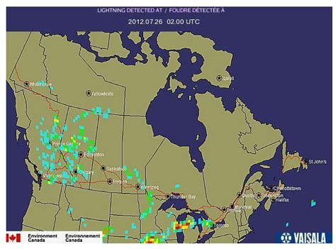 Lightning Map Lightning Archives Wildfire Today Lightning Map Lightning Archives Wildfire Today