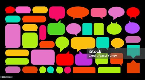 대화 상자 또는 말풍선의 큰 집합은 손으로 그린 다양한 변형입니다 벡터 평면 Illustrations 0명에 대한 스톡 벡터 아트 및 기타 이미지 Istock