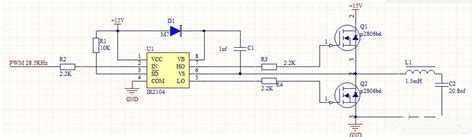 Ir2104 Half Bridge Ho Output Is Abnormal General Discussions