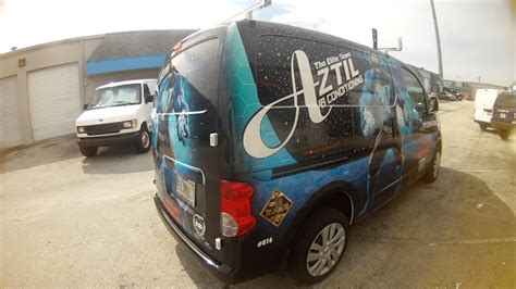 Nissan Nv200 Van Car Wrap Boca Raton Florida Youtube