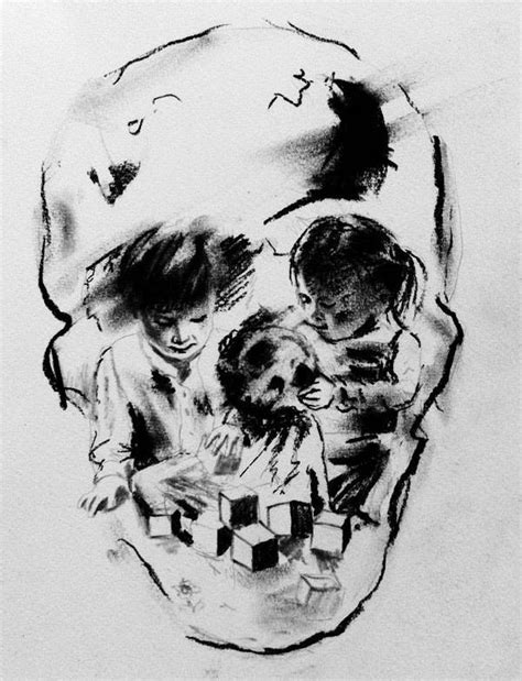 Skull Illusion Artwork By Tom French Art And Design