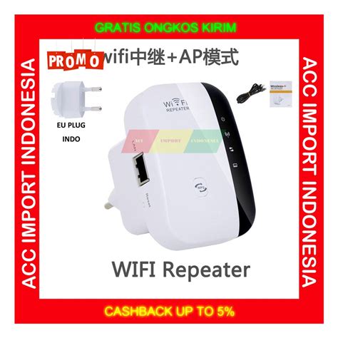 Jual Penguat Sinyal Wifi Penangkap Sinyal Wifi Repeater Ruangan Penguat Sinyal Router Wireless