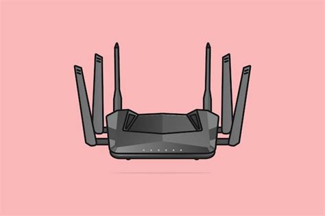 Premium Vector Modem Internet Router Technology Device Vector Illustration