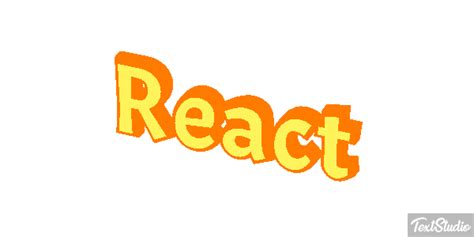 React Word Animated Logo Designs React Word Animated Logo Designs