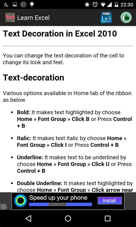Learn Excel Apk For Android Download