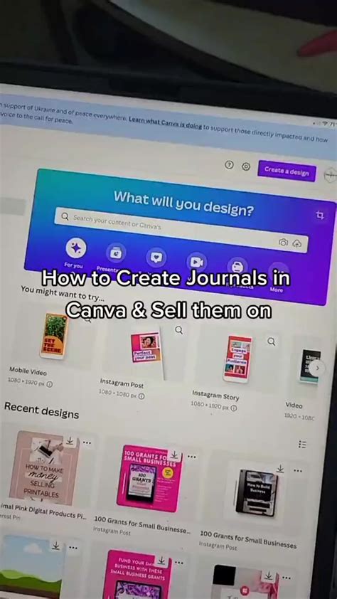 How To Create Journals In Canva And Sell Them On Amazon Kdp Amazonkdp Canvatips Passiveincome