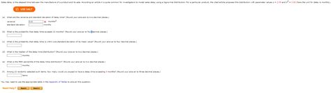 Solved A What Are The Variance And Standard Deviation Of