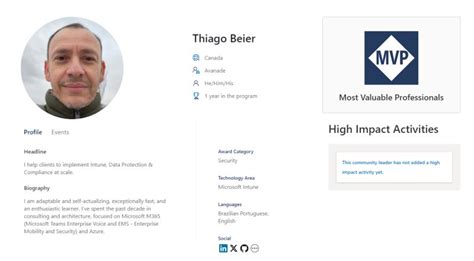 Dan Rey On Linkedin Thiago Beier 🍁 Nomination Is Only The First Part