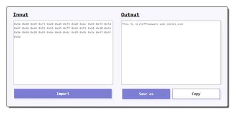 6 Best Free Online Hex To Utf8 Converter Websites