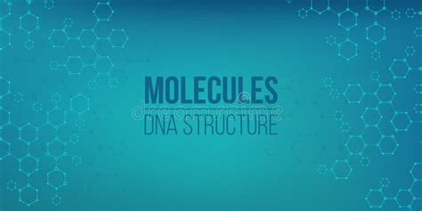 Creative Vector Illustration Of Molecular Structure Coding Connection Genome Isolated On
