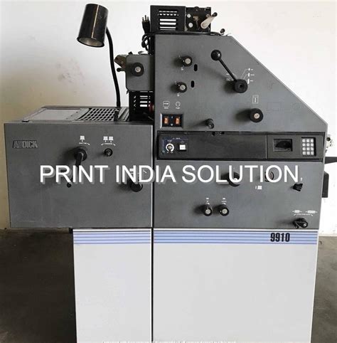 Mini Offset Printing Machine At Best Price In India