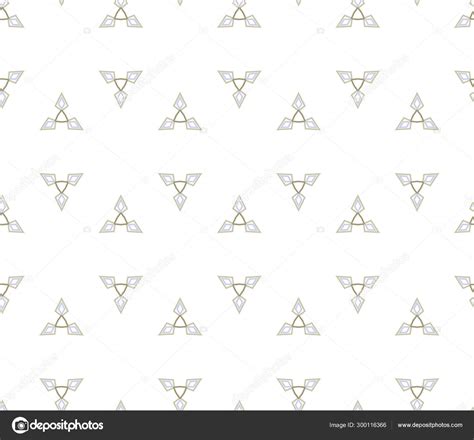 Seamless Vector Pattern Background Texture Geometric Ornamental Style — Stock Vector