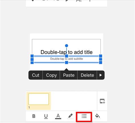 How To Add Bullet Points In Google Slides Android Or IOS Apps Or PC