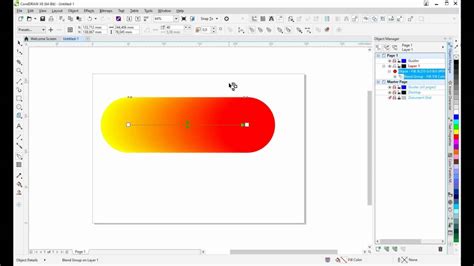 How To Use Blend Tool On Objects Fonts In CorelDRAW YouTube
