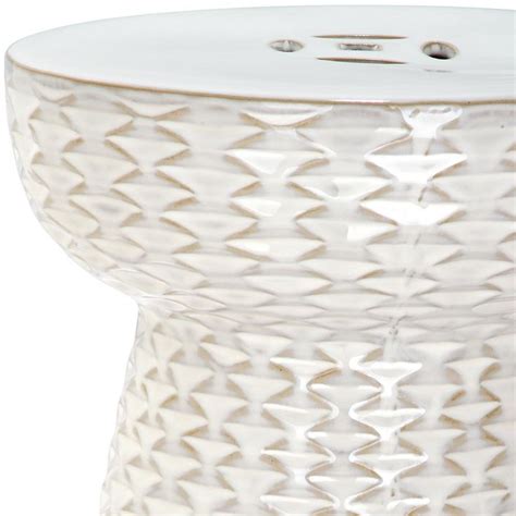 Acs4523b Garden Stool Ceramic Garden Stools Cream Furniture