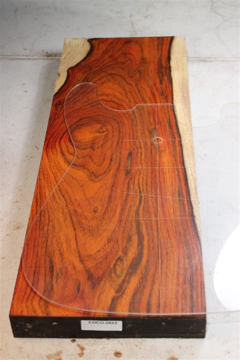Cocobolo Luthier Billet Savage Woods