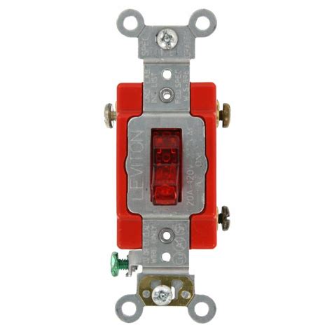 Leviton 20 Amp Industrial Grade Heavy Duty Single Pole Pilot Light