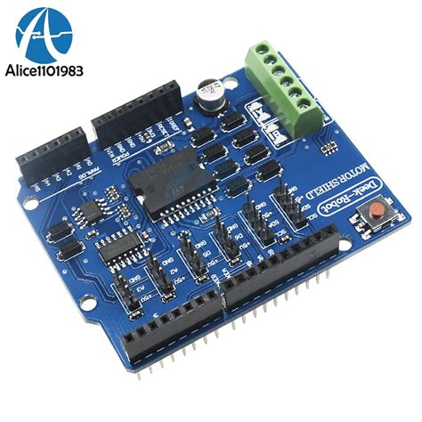 Aliexpress Buy L L P Shield R DC Motor Driver Shiled Board Module A Dual Full