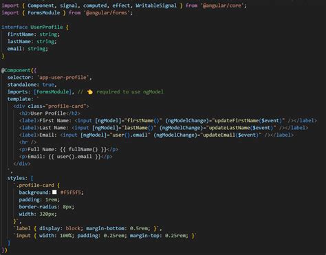 Fixing ‘ngmodel And ‘ngclass Errors In Angular 19 Standalone