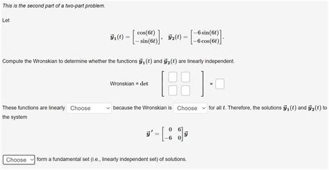 Solved This Is The Second Part Of A Two Part Problem Let Chegg Com