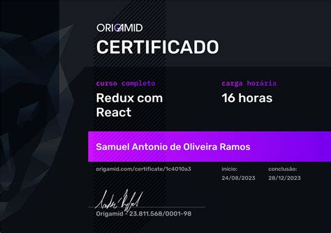 Redux React Origamid Desenvolvimentoweb Aprendizadocontínuo
