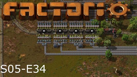 Factorio S05 E34 Iron Plate Pickup Stations Youtube