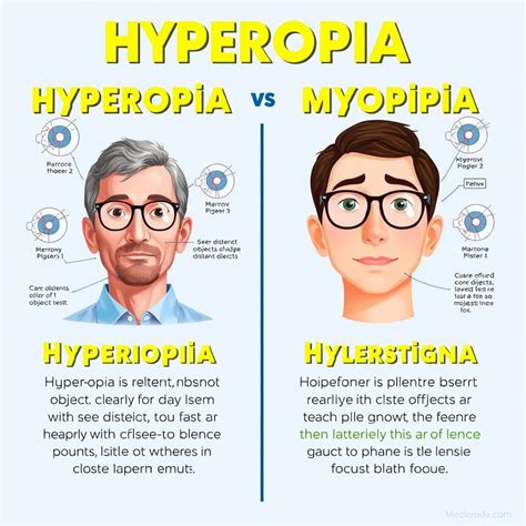 Understanding Hyperopia And Myopia Visual Guide To Farsightedness And Nearsightedness