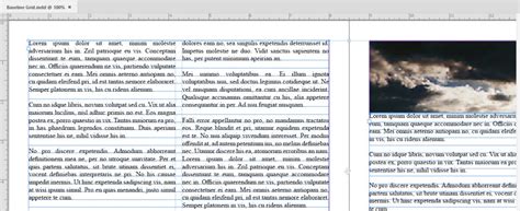Using The Baseline Grid With Indesign Skillforge
