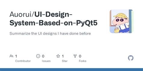 Github Auoruiui Design System Based On Pyqt5 Summarize The Ui