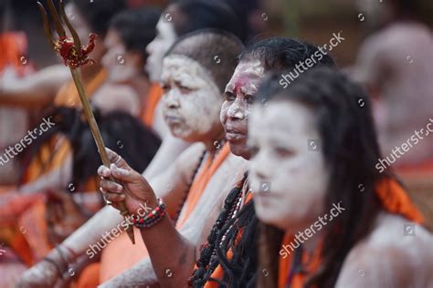 Naga Sadhus Naked Yogis Perform Different Editorial Stock Photo Stock Image Shutterstock