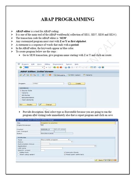 Abap Programming Part 1 Pdf