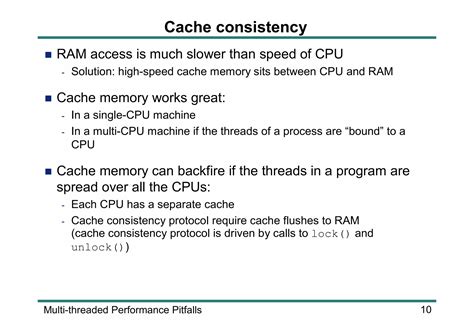Multi Threaded Performance Pitfalls Pdf Web Development Internet