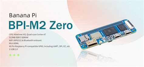 Banana Pi BPI M ZERO Banana Pi Wiki