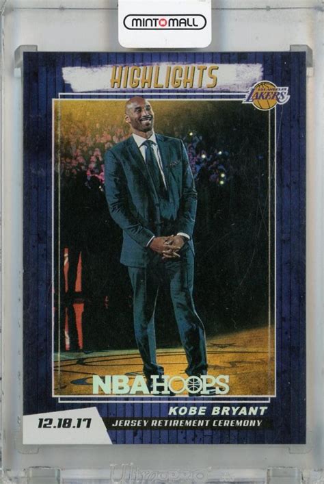 ミントモール Mint 浦和店 2018 19 Panini Nba Hoops Kobe Bryant Highlights 1