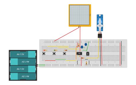 Circuit Design Servo Motor Control Tinkercad