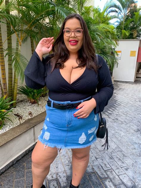 Inspiração Look Balada Plus Size Moda Pluz Size Roupas Plus Size