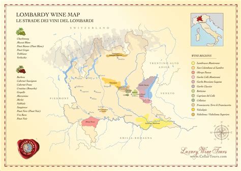 Map Of Lombardy Bormio Lombardy Italy