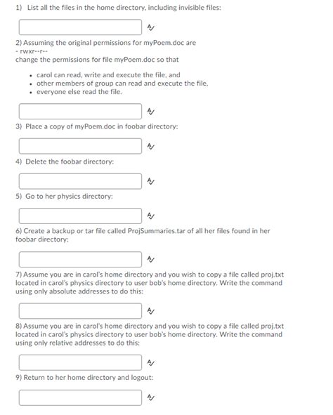 Solved Question Points A Unix File System Is Shown Chegg