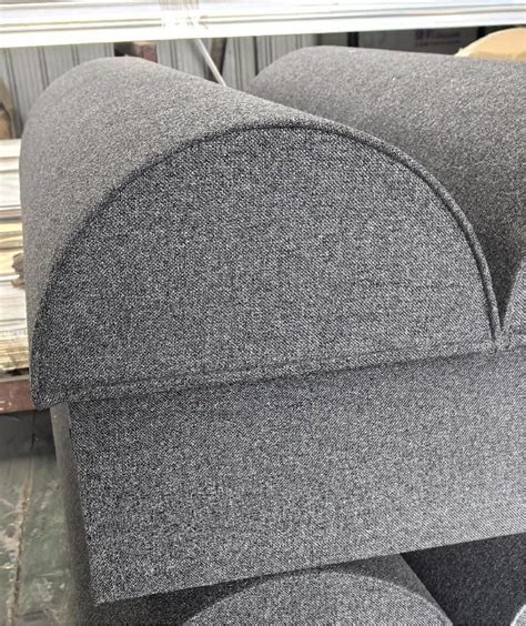 Eco Friendly Theater Cylinder Custom Fabric Wrapped Diffuser Acoustic Panel Acoustic Panel And