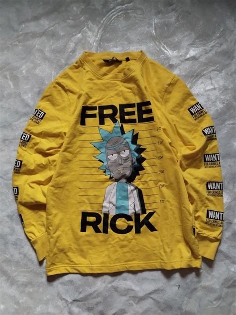 Лонгслів Rick And Morty — ціна 199 грн у каталозі Кофти Купити чоловічі речі за доступною ціною