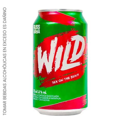 Vodka Wild Sex On The Beach Lata 350ml Social Drinks