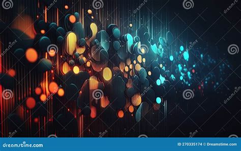 Code Abstract Background For Software Developers Stock Illustration