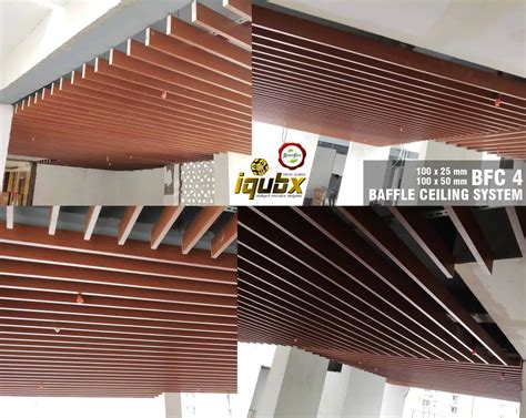 Iqubx Baffle Ceiling Bfc4 Patterns4 3 Iqubx