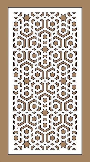 레이저 절단 벡터 패널 템플릿 Cnc 장식 패턴 잘리 디자인 인테리어 파티션 이슬람 아랍어 레이저 절단 패턴 Cnc 장치에 대한 스톡 벡터 아트 및 기타 이미지 Istock